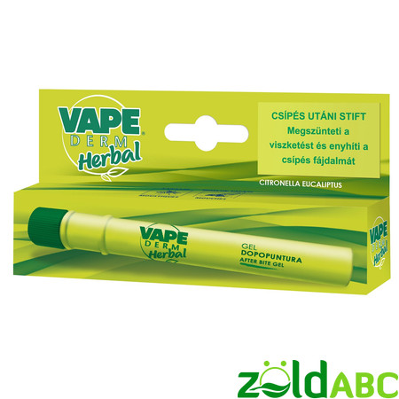 Vape Derm Herbal csípés utáni bőrnyugtató stift 10 ml - Szúnyogok ellen ...